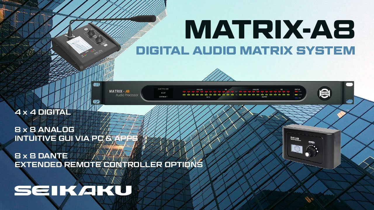 MATRIX-A8 SYSTEM - English - YouTube