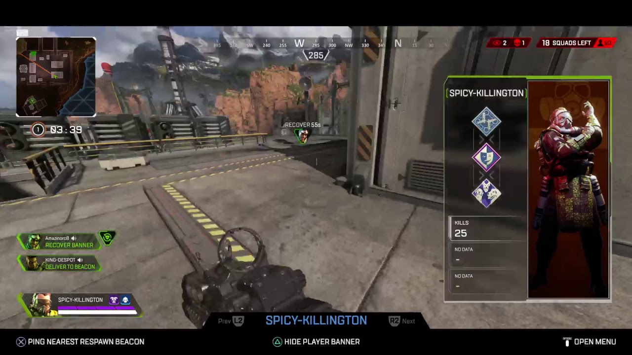 KING-DESPOT's Live Commentary PS4 Broadcast Playing Apex legends ...