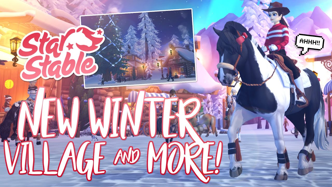 The NEW Winter Village & more! | Star Stable Updates - YouTube