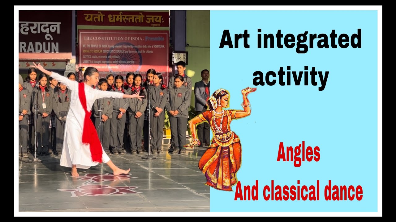 Angles and classical dance #artintegratedlearning - YouTube