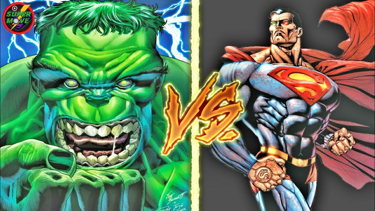 Cosmic Immortal Hulk Vs Cosmic Armor Superman/ The Devil Hulk Vs Omega ...