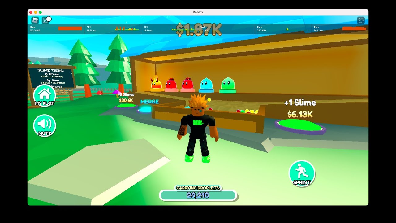 PLAYING THE NEW SLIME TOWER TYCOON PART 1 ( Roblox) - YouTube