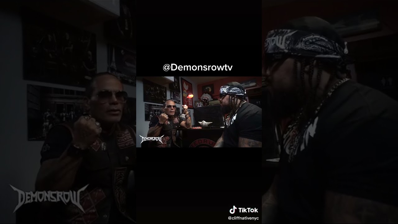 Demons Row interview with Redrum MC International Prez Cliff Matias ...
