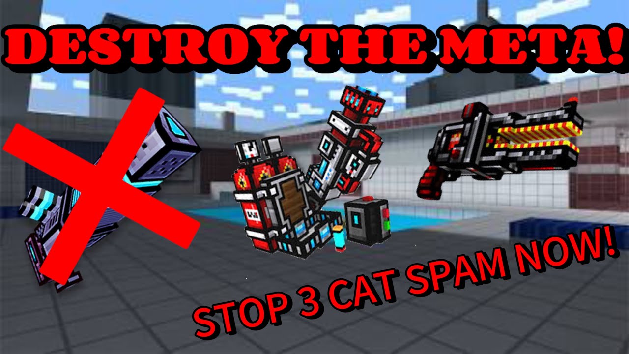 How To DESTROY 3 Cat Spam META! (PG3D) - YouTube