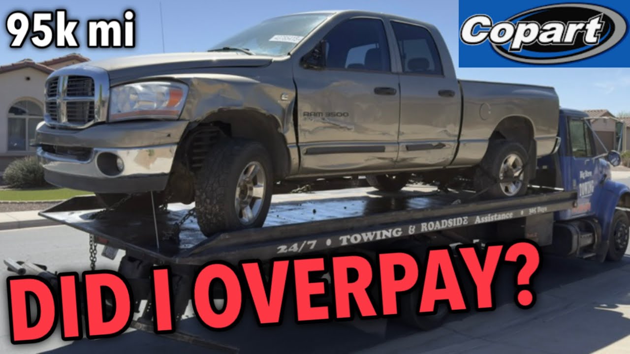 My New Salvage 2006 Dodge RAM 3500 Cummins! Back Into A 3rd gen! - YouTube