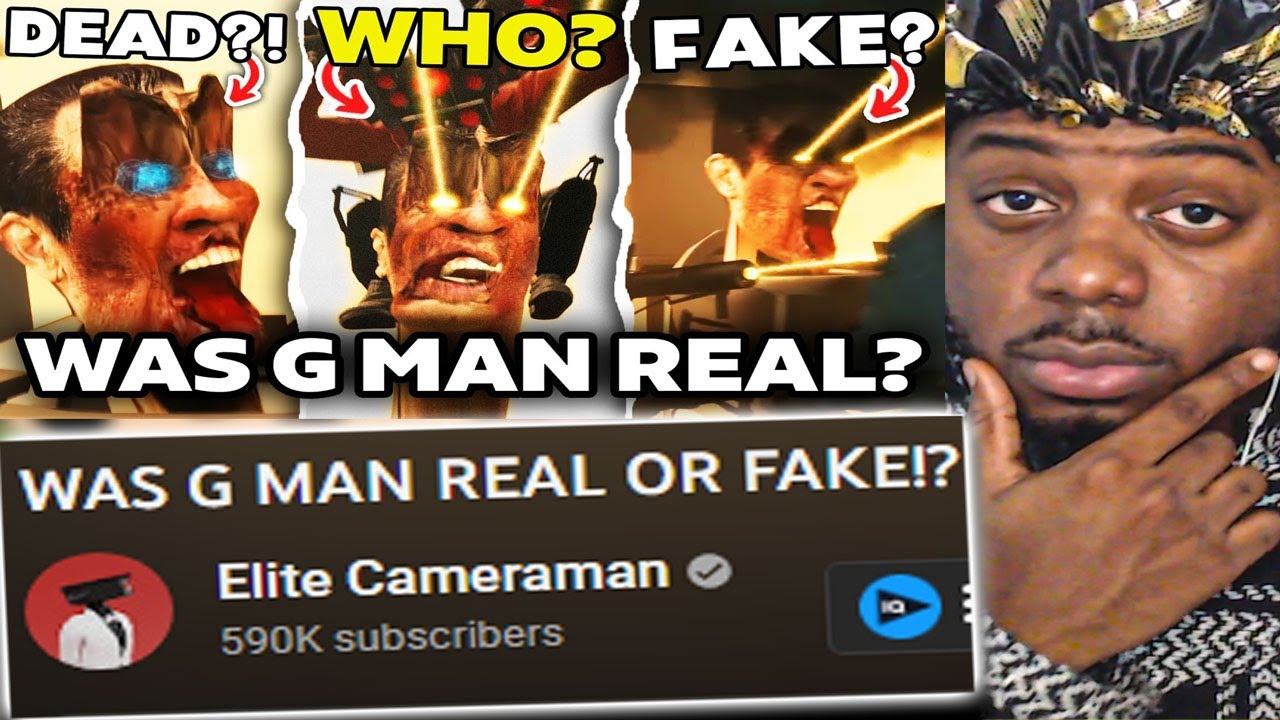 WAS G MAN REAL OR FAKE!? | ELITE CAMERAMAN ANALYSIS REACTION - YouTube