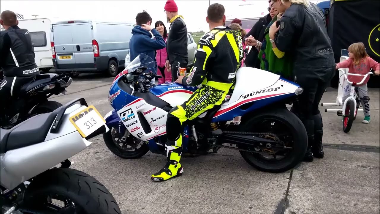 Straightliners Elvington Drag Bike Race May 15th 2016 - YouTube