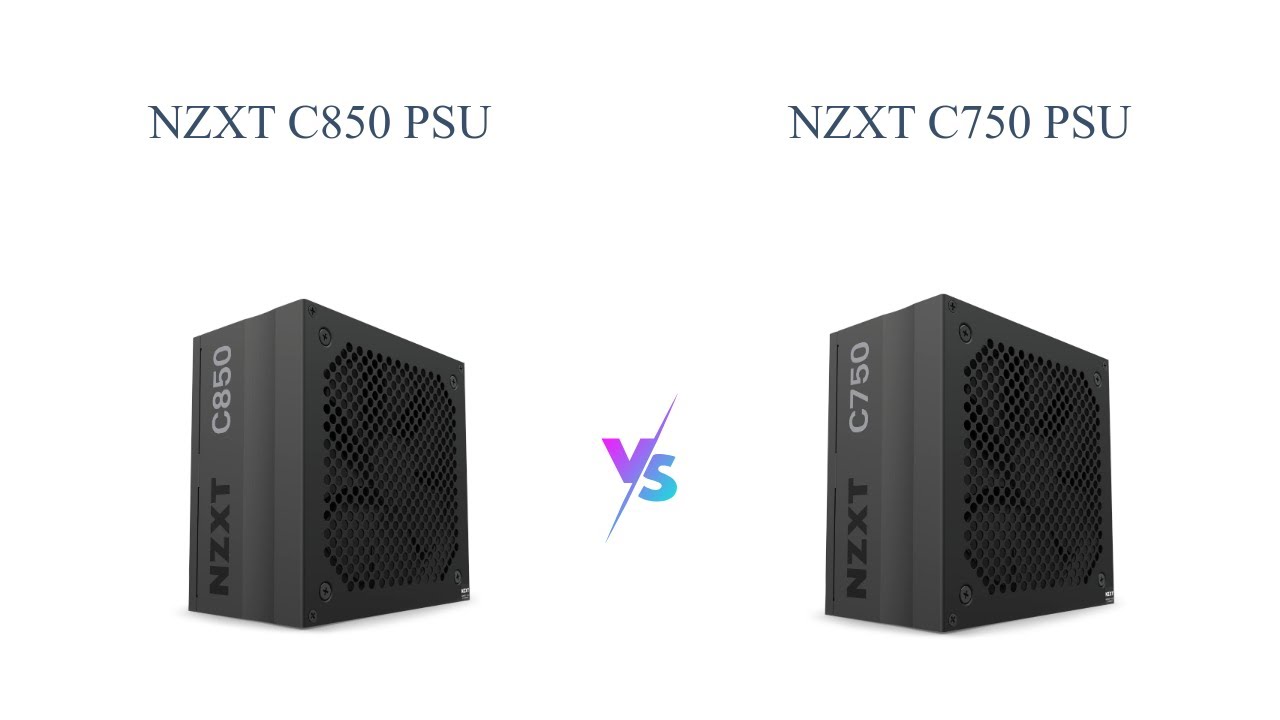 NZXT C850 vs C750 PSU Comparison 2022 🎮🔌 - YouTube