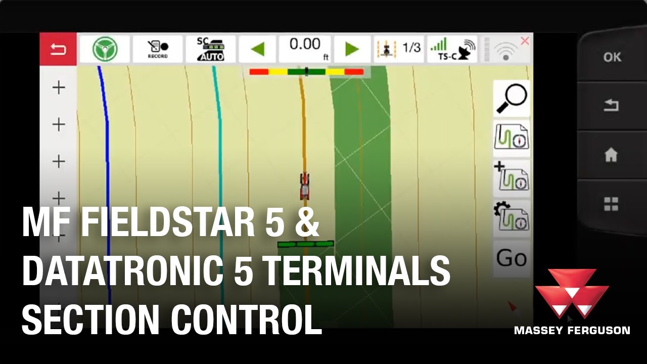 MF Fieldstar 5 & Datatronic 5 Terminals | MF Section Control - YouTube