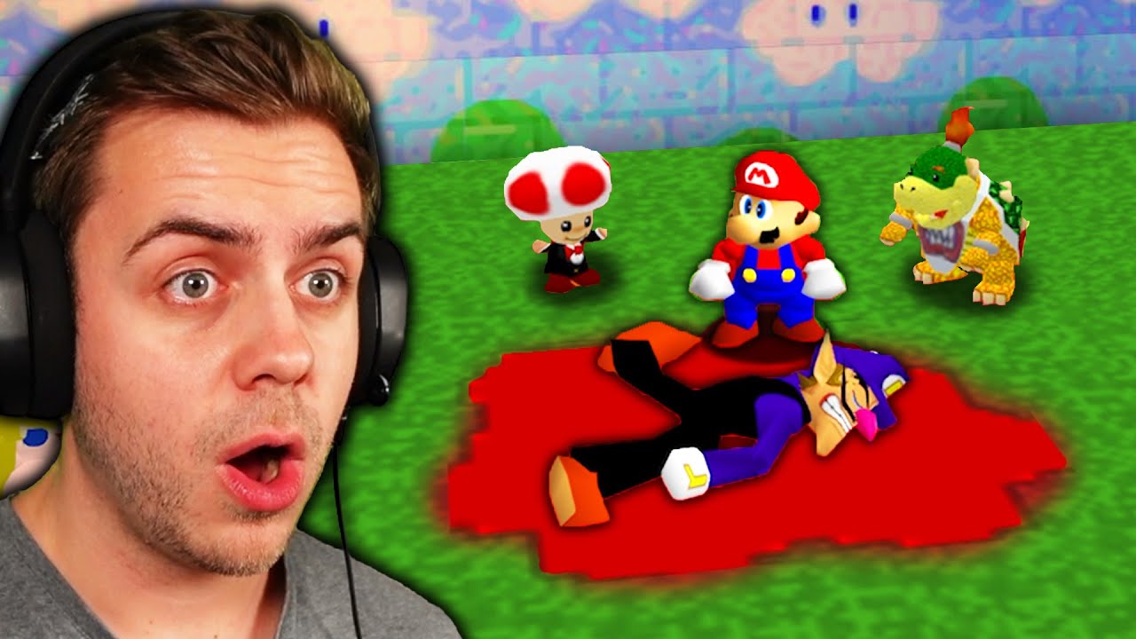 Someone Killed Waluigi... Murder Mystery in Mario 64 - YouTube