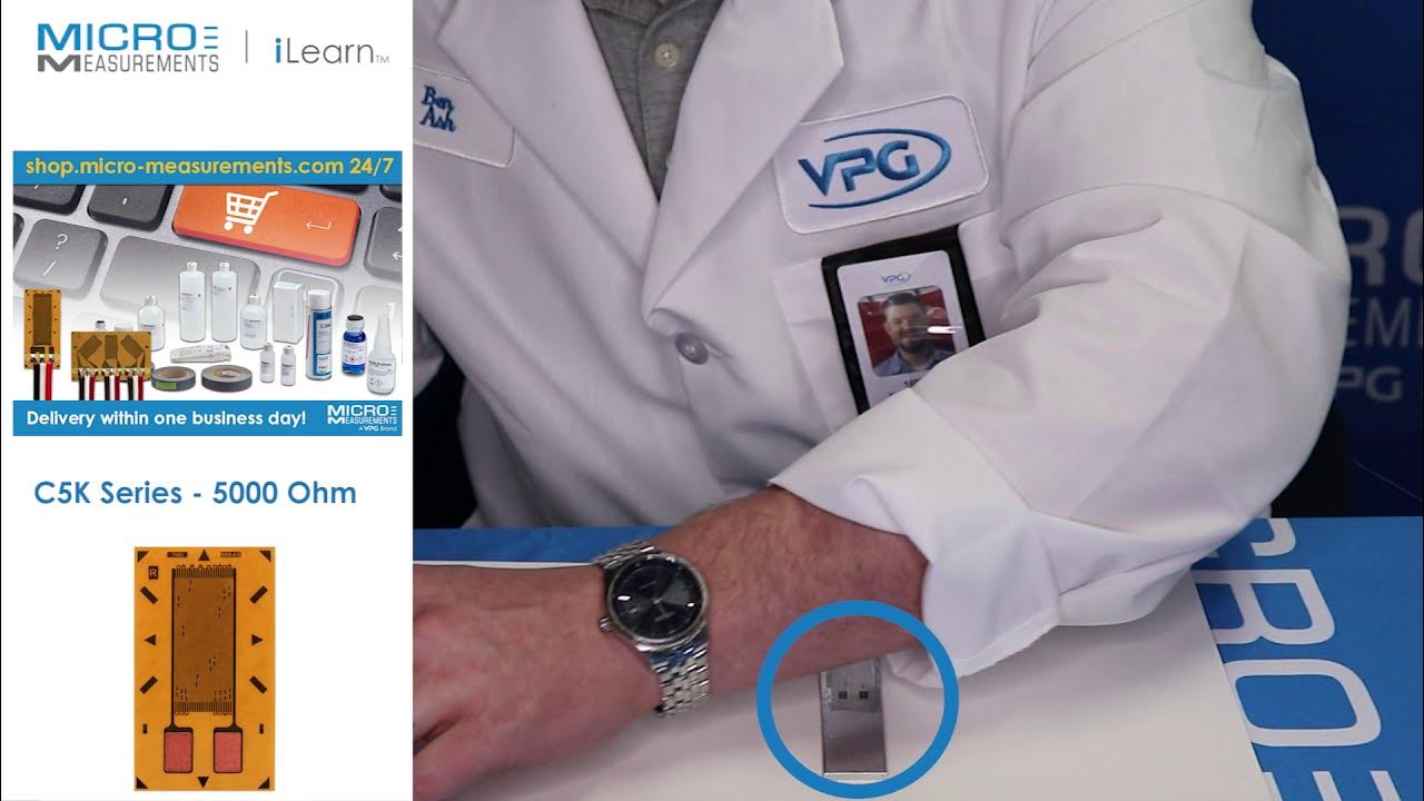 Strain Gage Installation Tutorial (350/5000 Ohm) - Part Two (Soldering) - YouTube