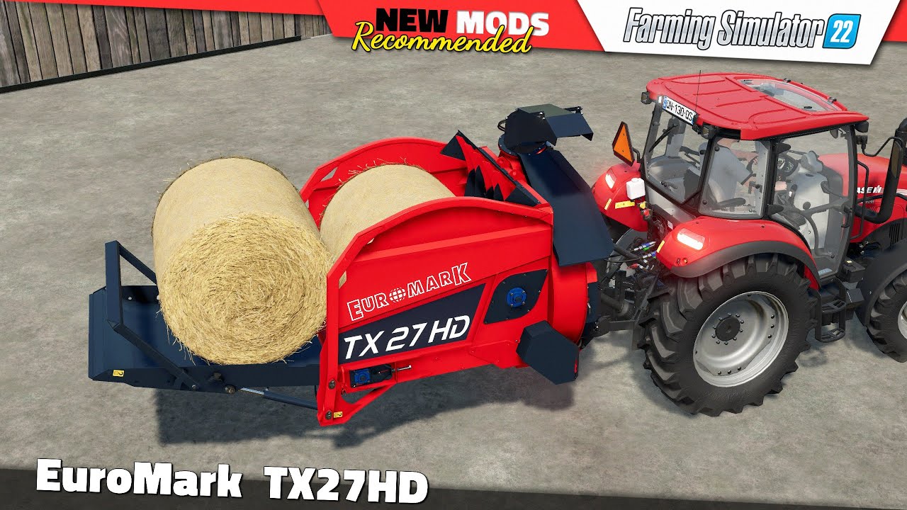 FS22 | EuroMark TX27HD - Farming Simulator 22 New Mods Review 2K60 ...