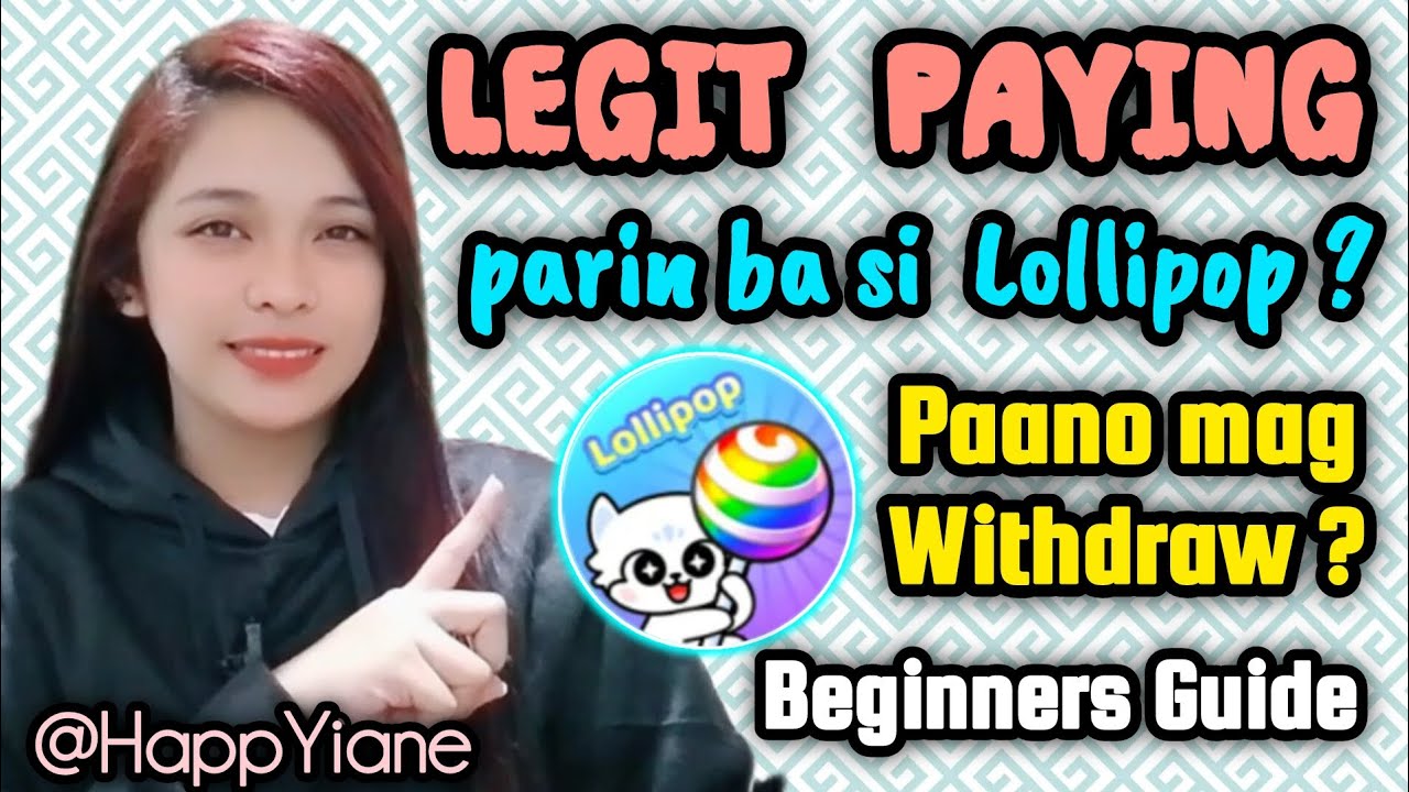 Lollipop App: PAANO MAGWITHDRAW SA LOLLIPOP LIVESTREAMING - YouTube