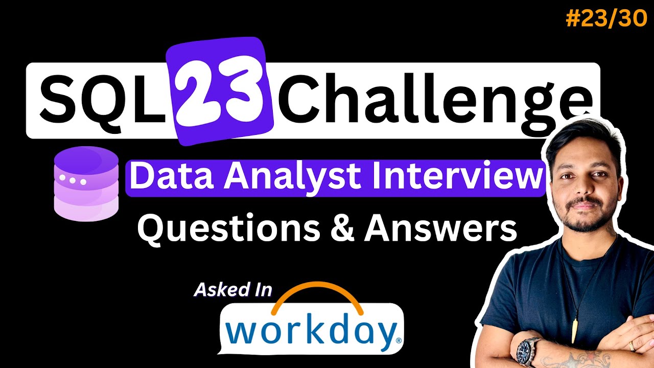 Top Sql Interview Questions And Answers 30 Days Sql Challenge Sql