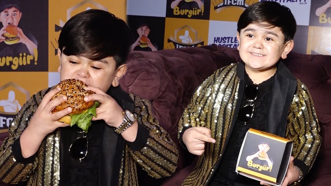 Abdu Rozik Launches Burgir Restaurant Sings You Very Chalaak Bro ...