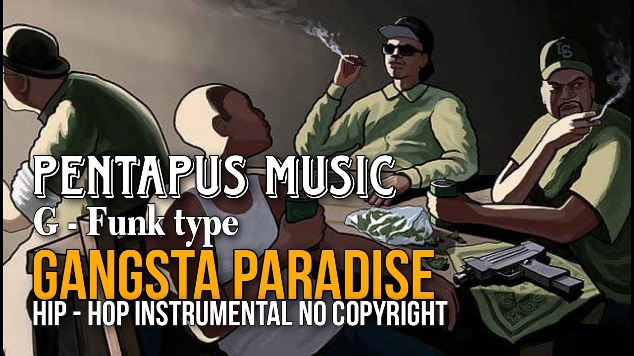 G - funk type - Gangsta Paradise (Hip-Hop Instrumental) no copyright - YouTube