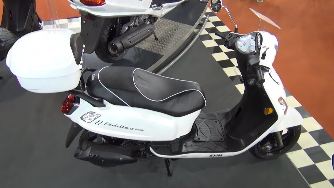 SYM Fiddle II 50 Exterior and Interior in 3D 4K UHD - YouTube