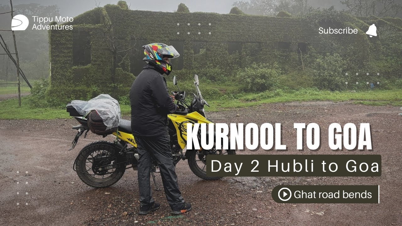 Kurnool to Goa ⛱️ 😎|| Day 2 || Hubli to Goa ||Budget trip || Monsoon ...