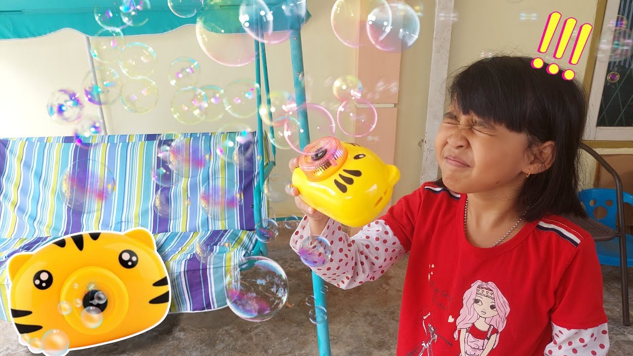 Unboxing Mainan Anak Bubble Camera 💗 Mainan Anak Murah Meriah 💗 Aila Raka Channel - YouTube
