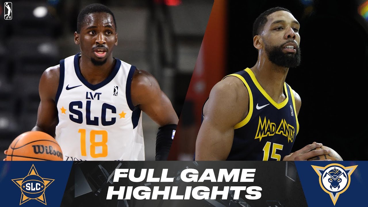 Salt Lake City Stars vs. Indiana Mad Ants - Game Highlights - YouTube