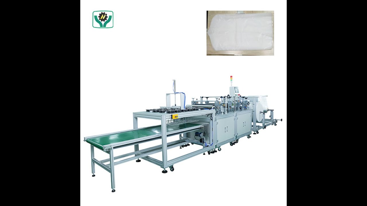 Automatic Nonwoven High Quality Suit Cover Bag Making Machine - YouTube