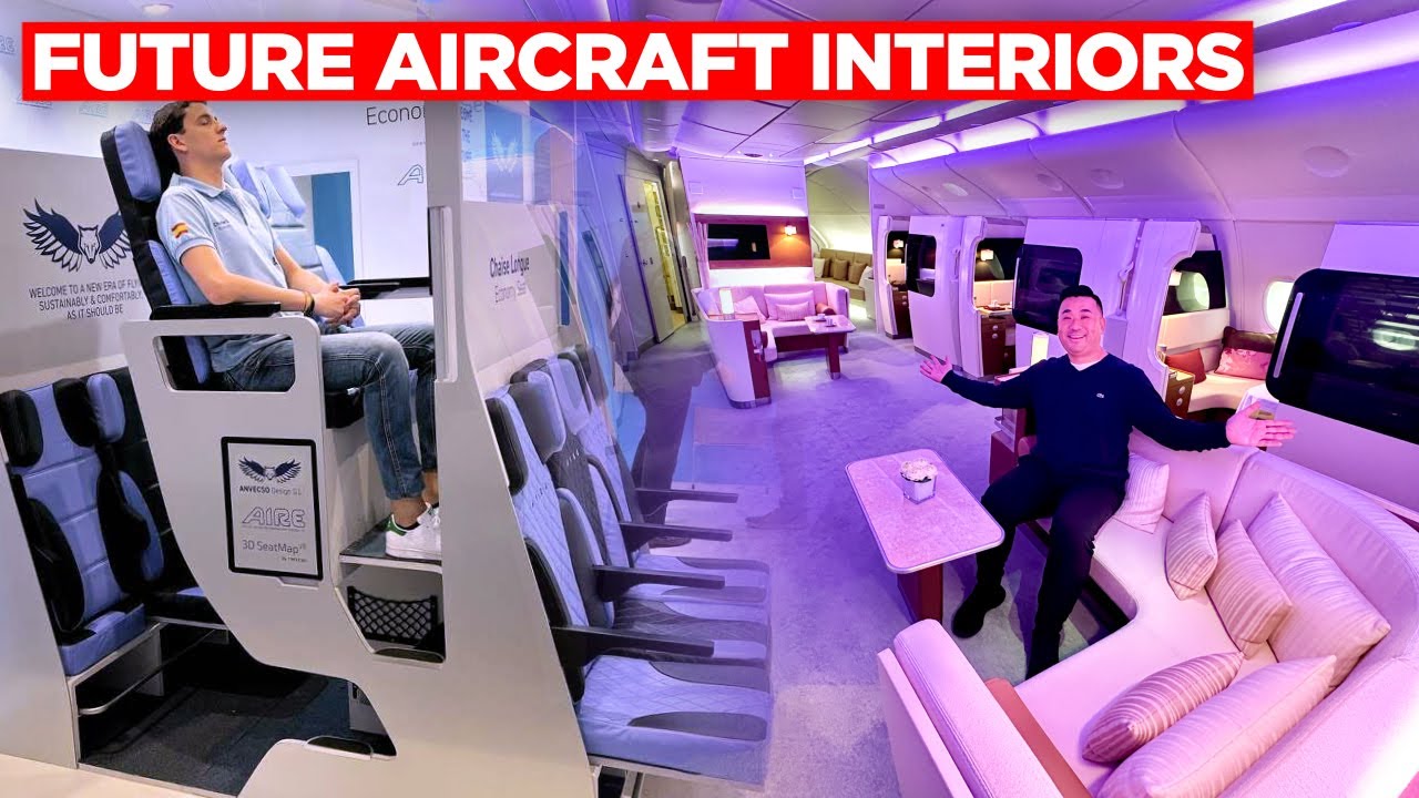 The Future Airplane Seats And Interiors AIME 2023 YouTube The Future Airplane Seats And Interiors AIME 2023 YouTube