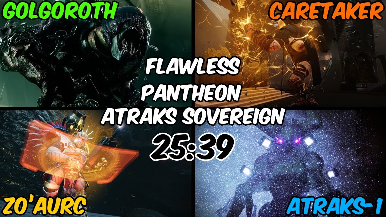 Destiny 2: Season of the Wish - Pantheon - Atraks Sovereign Flawless ...
