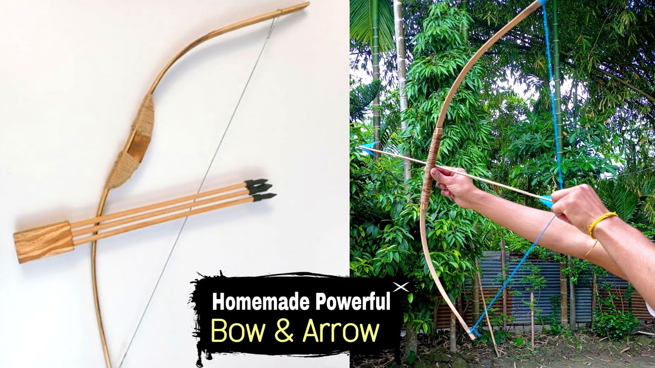 जाने धनुष बनाने की विधि / Dhanush Kaise Banate Hain / Making Powerful ...