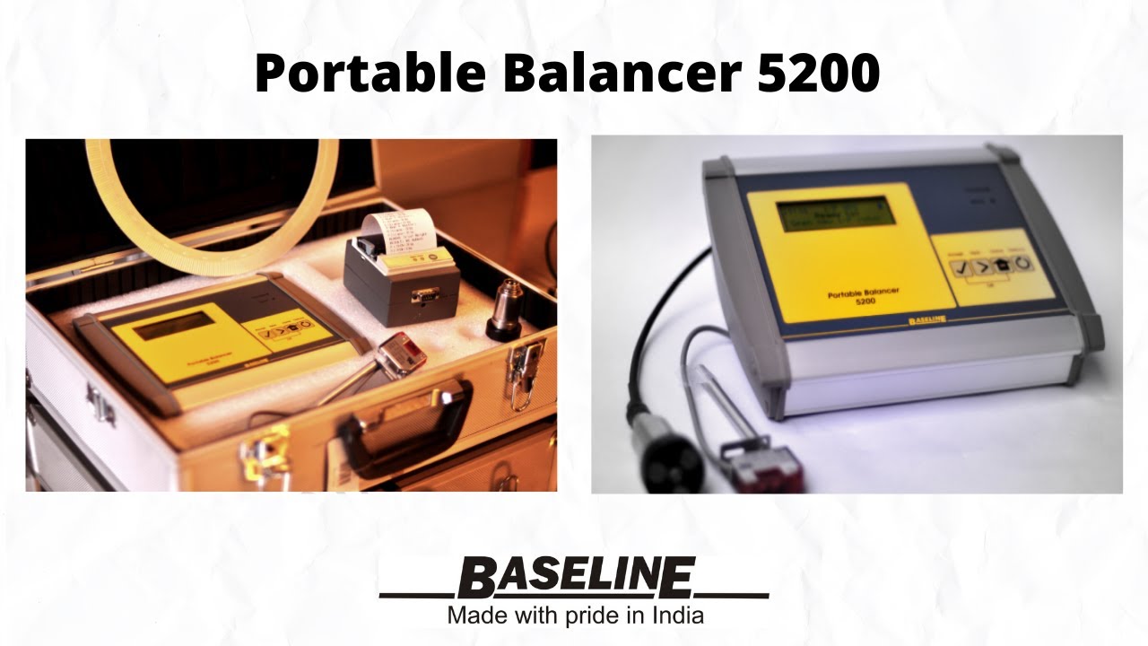 Portable Balancer 5200 | In-situ Balancing | Baseline Technologies ...