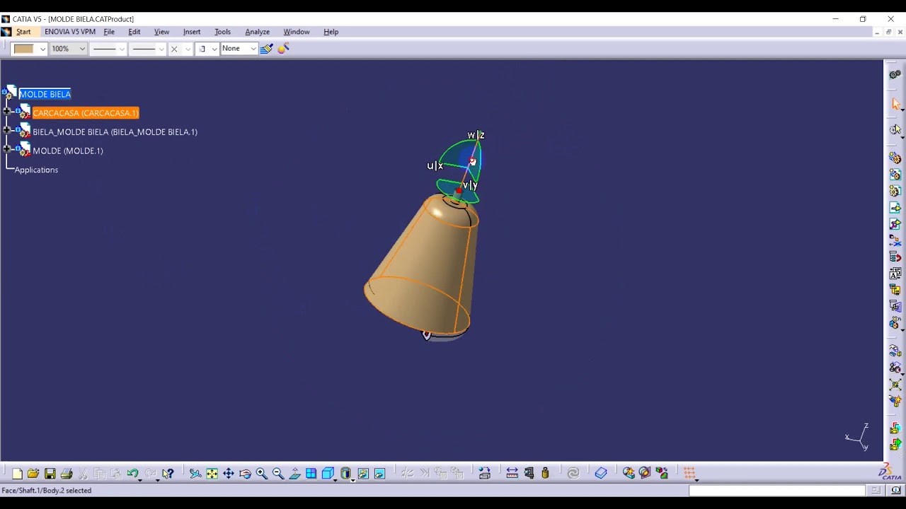 Catia v1 - YouTube