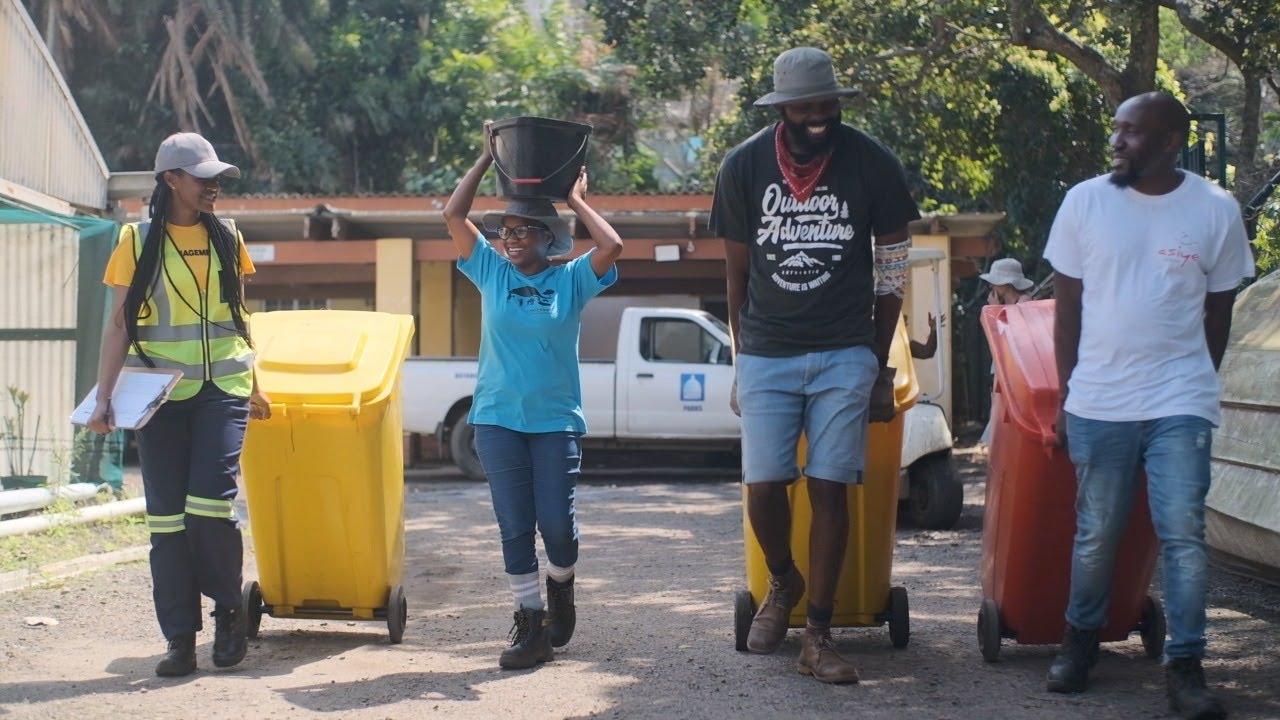 Organic Waste to Compost Pilot in Durban - YouTube