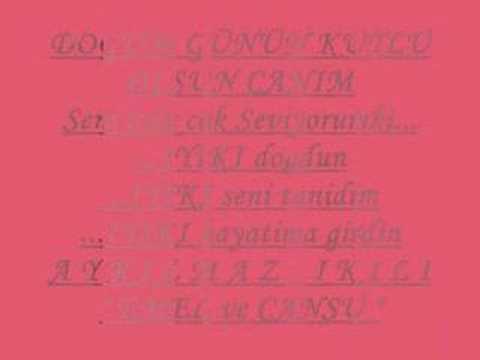 Dogum günün kutlu olsun emel