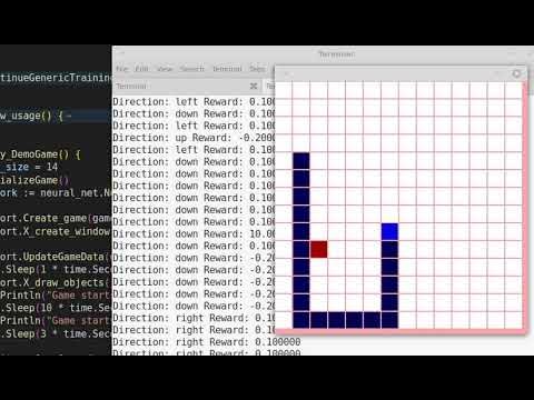 snake genetic algorithm - YouTube
