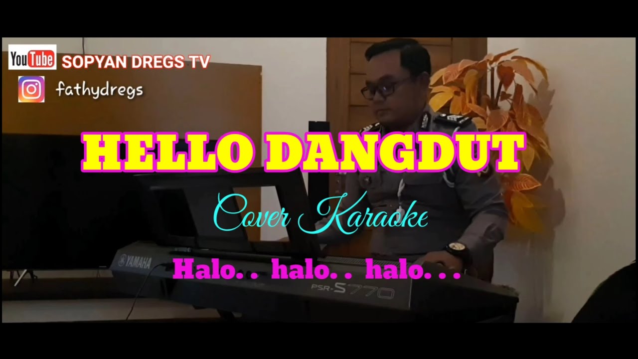 HELLO DANGDUT - COVER KARAOKE - YouTube