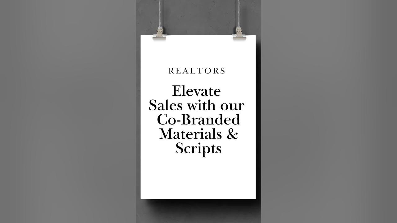 Elevate Sales with our Co-Branded Materials & Scripts - YouTube