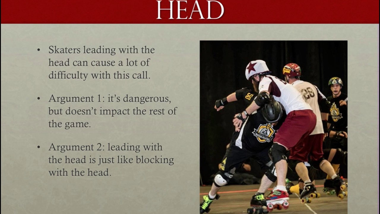 Roller Derby Referee Training - High Blocks and Blocks with the Head ...