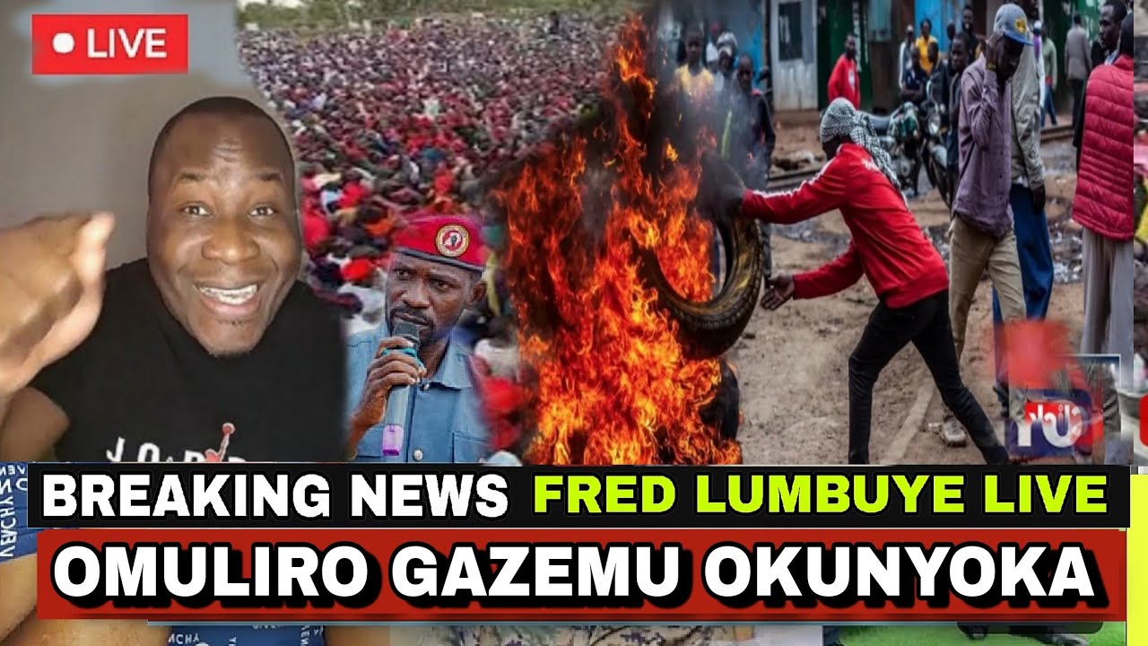 FRED LUMBUYE LIVE: OMULIRO TEARGAS NAMASASI BIZEMU WETWOGERELA ...