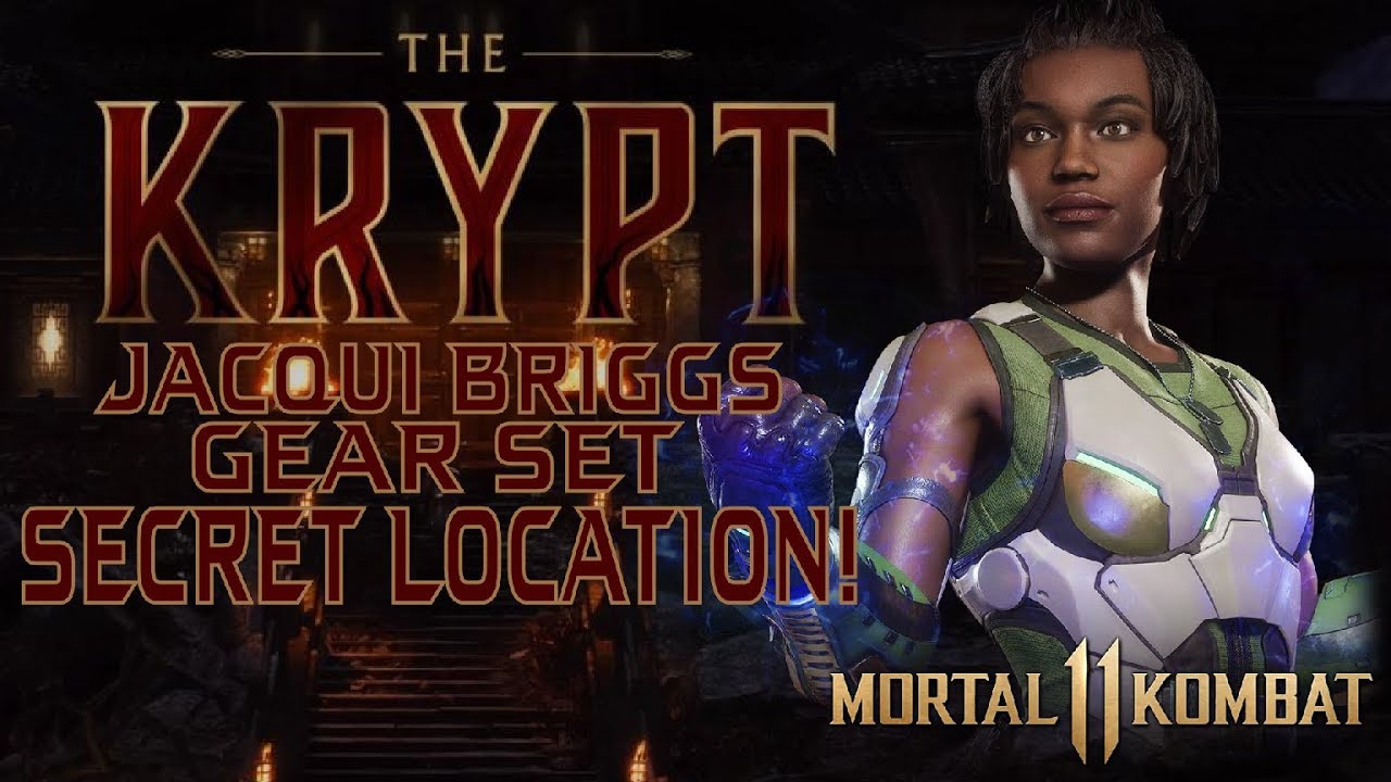 MK11 Krypt Jacqui Briggs Secret FREE Gear Location Mortal Kombat 11 ...