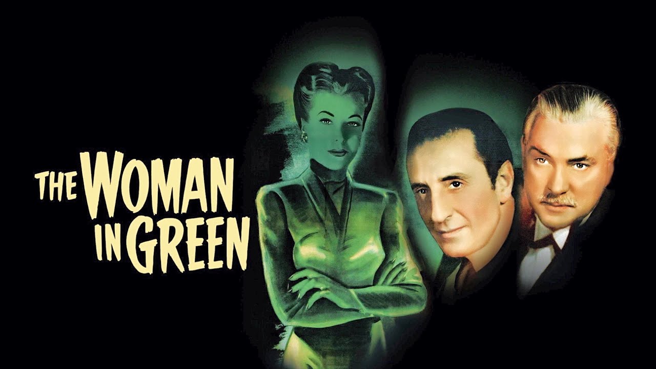 The Woman in Green (1945) Basil Rathbone, Nigel Bruce, Hillary Brooke ...