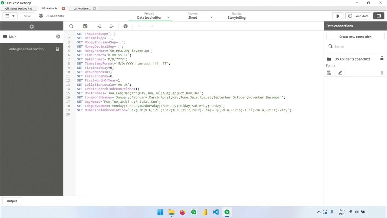 Learn Qlik Sense - Introduction about Qlik Script - YouTube