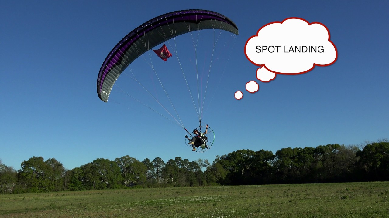 1st Flight On A Brand New Paramotor - 4K - YouTube