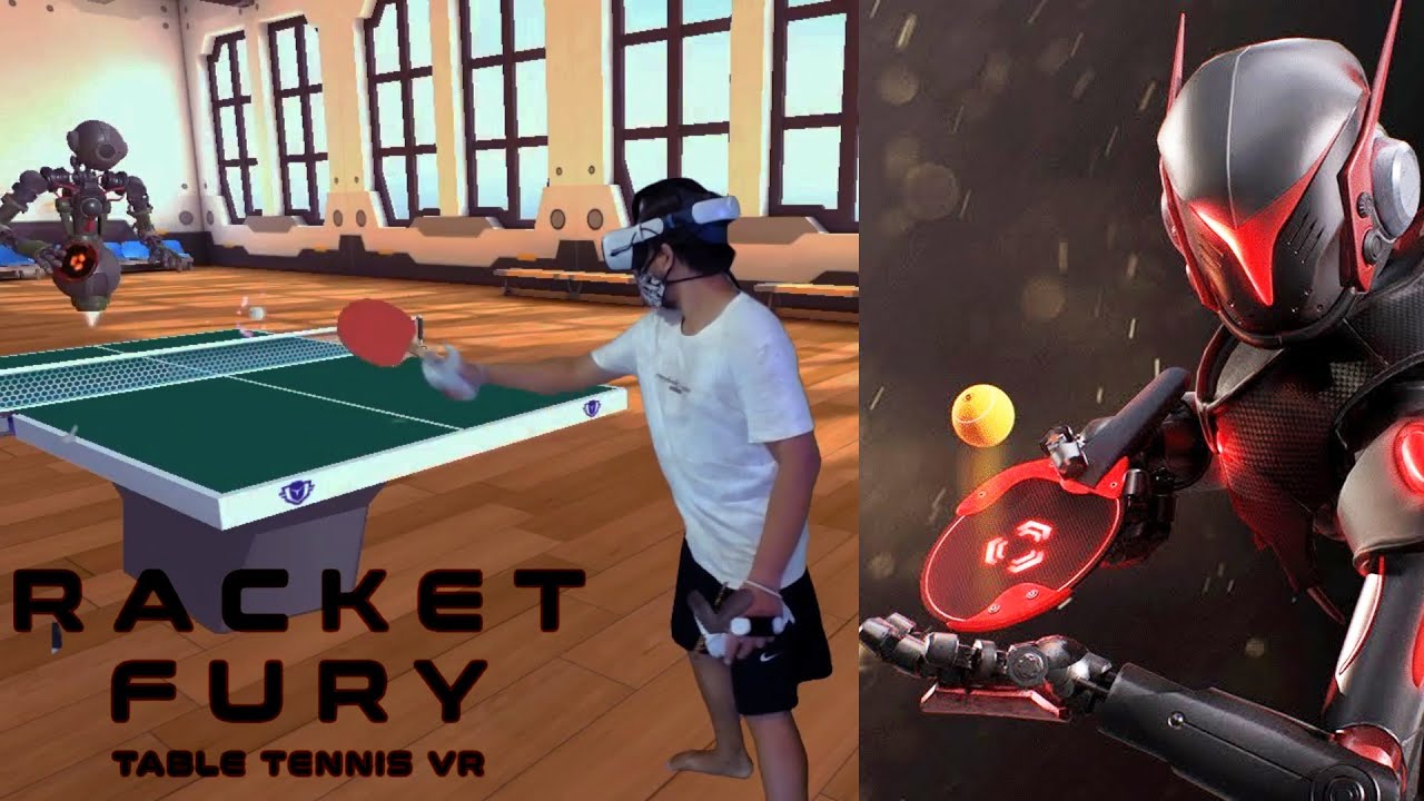 Mixed Reality Tenis Meja Melawan Tangan Besi | RACKET FURY: Tabble ...