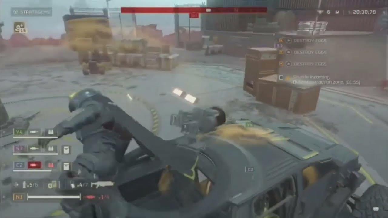 Helldivers 2 First Look At Vehicles APC & Recon Vehicle (Jeep) - YouTube