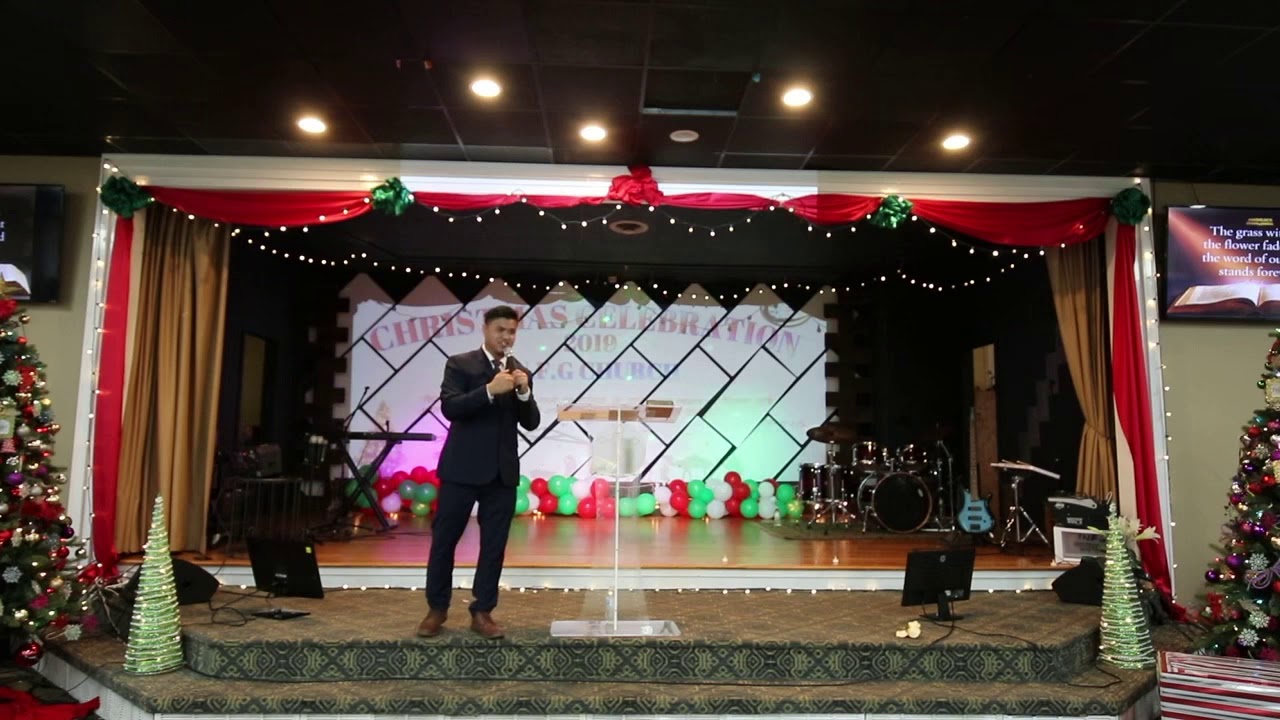Christmas message by Pastor Roman Gurung - YouTube