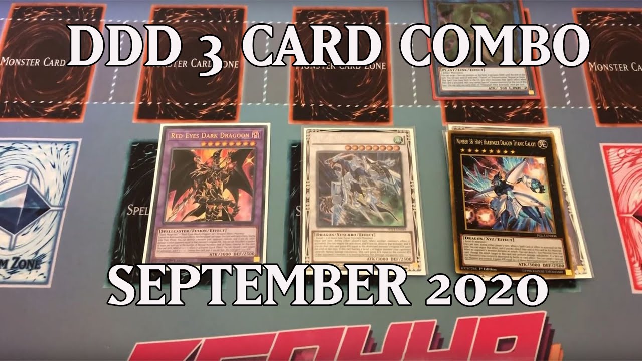 YUGIOH 3 card DDD combo post 2020 megatin - YouTube