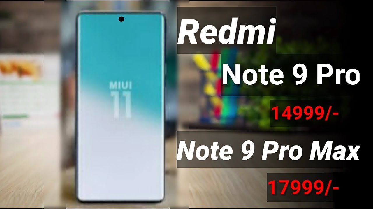 Redmi Note 9 Pro Price | Redmi Note 9 pro Max Price | Full Review - YouTube