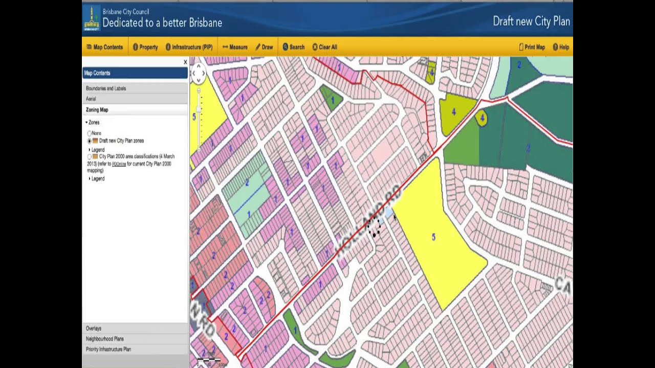 New Brisbane City Overlay Maps How To Guide - YouTube