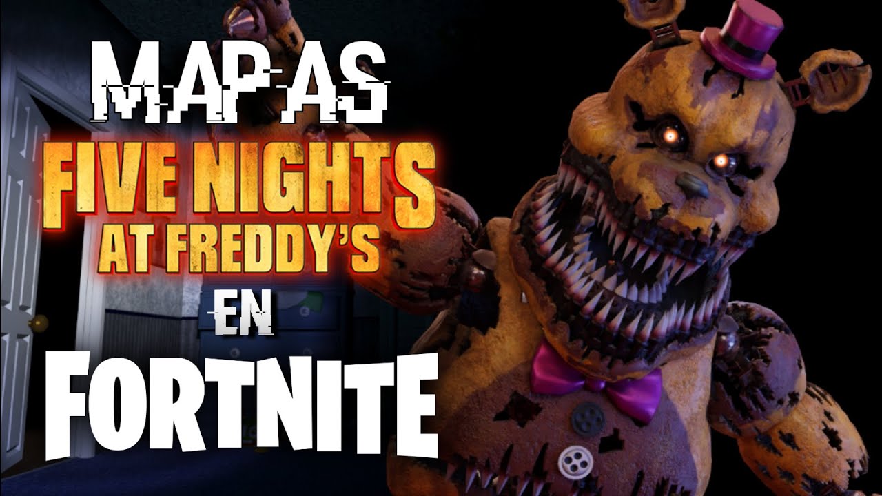 El Mejor Mapa de FNaF 4 en Fortnite - YouTube