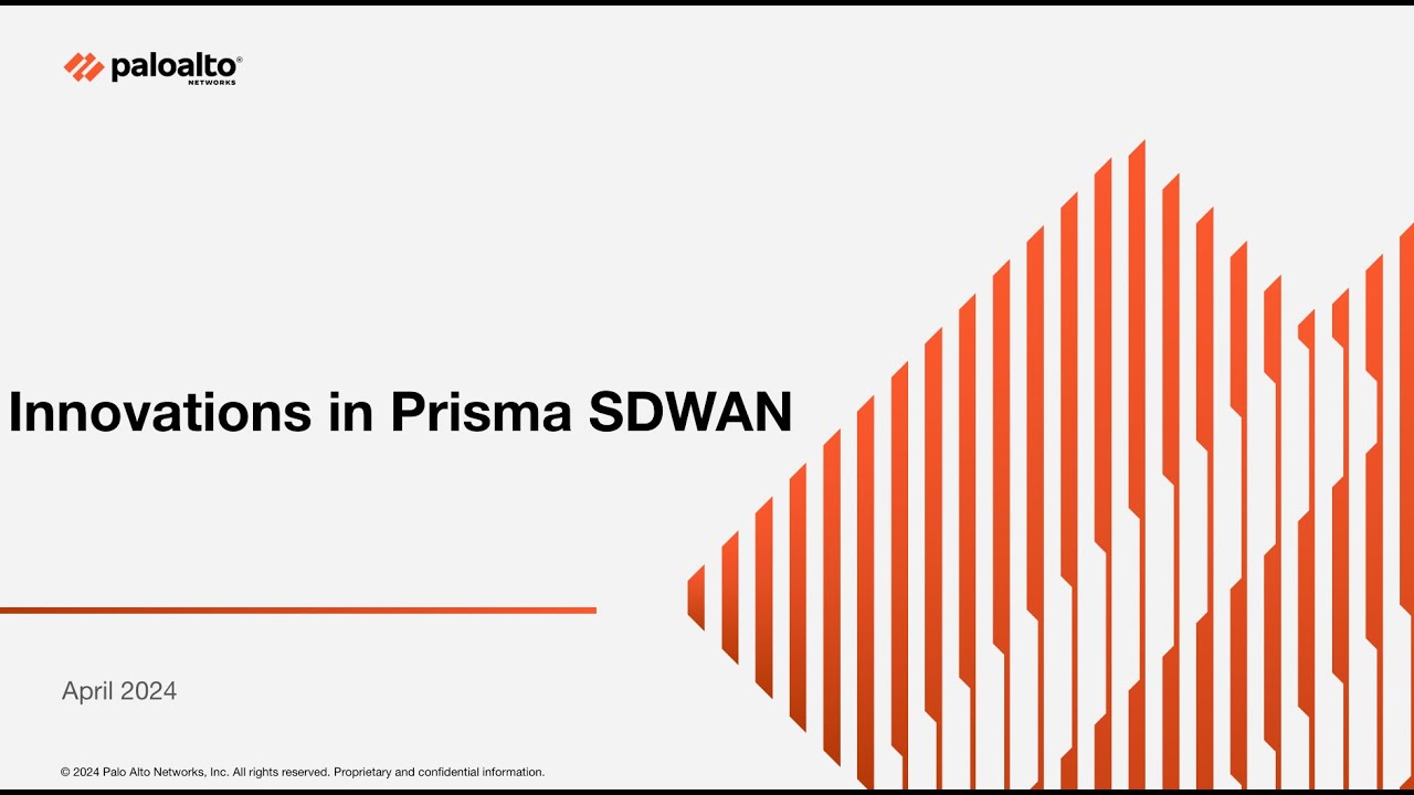 Innovations in Prisma SDWAN - YouTube