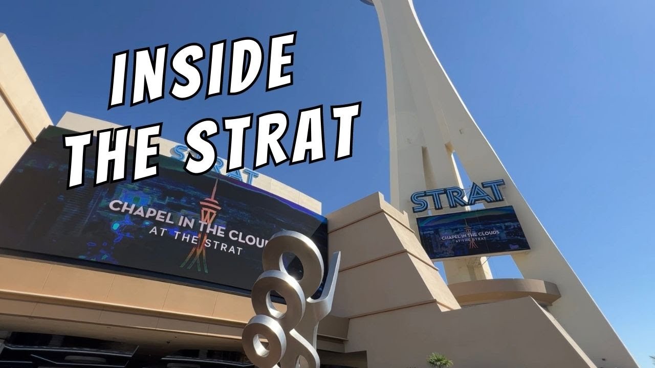 Walking The STRAT Hotel & Casino on Las Vegas Strip | Inside the ...